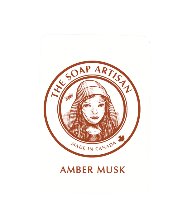 Amber Musk Bar Soap - The Soap Artisan